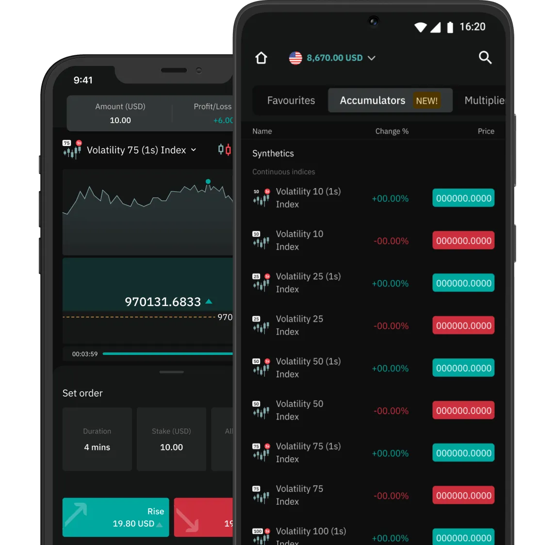 Deriv GO | Online Trading Mobile App | Deriv